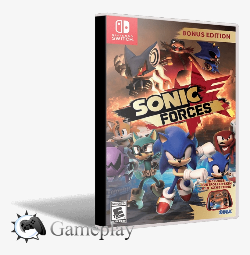 Nintendo Switch - Sonic Force For Nintendo Switch - Free Transparent ...
