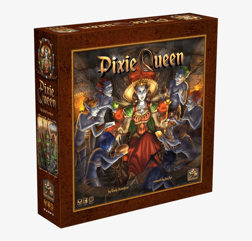 Pixie Queen Box - Pixie Queen Board Game - Free Transparent PNG ...