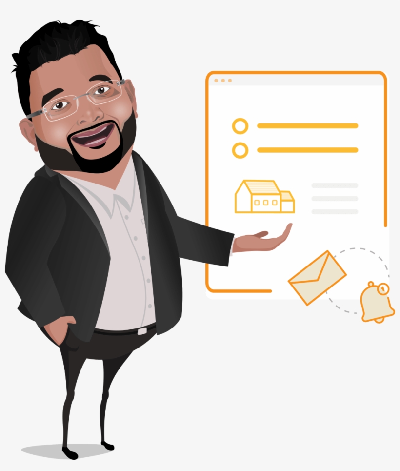 Just Sold Email Alerts - Cartoon - Free Transparent PNG Download - PNGkey