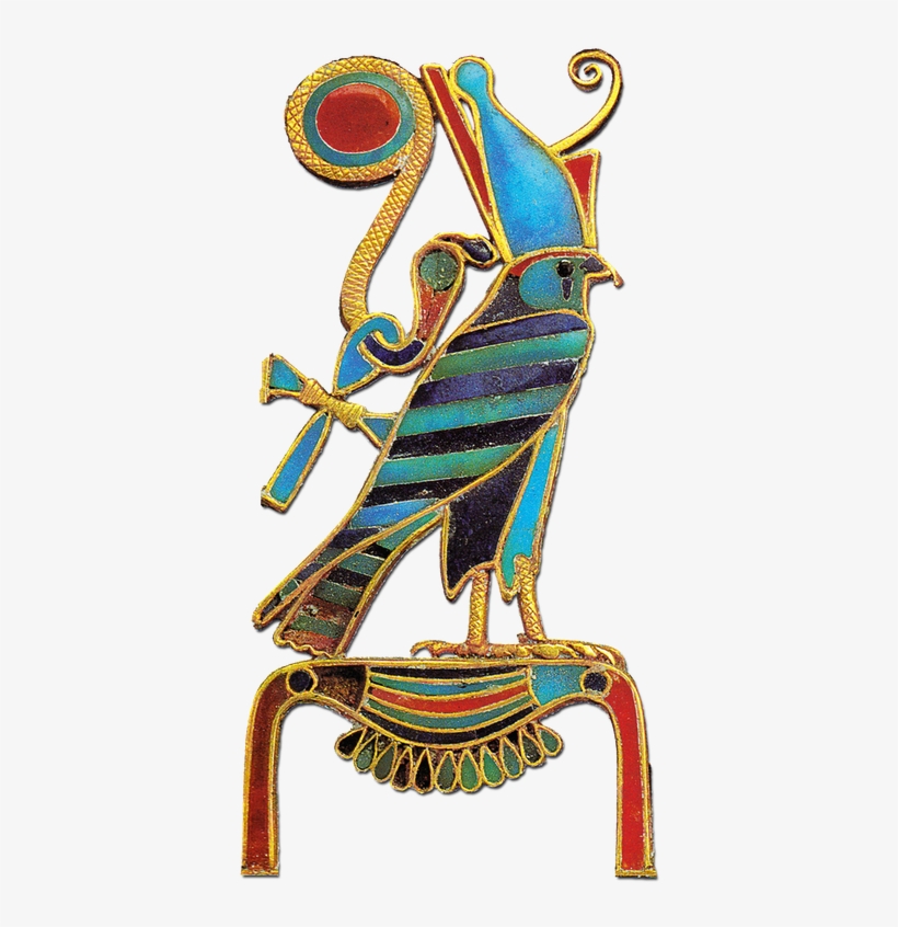 Horus Perched On The Hieroglyph For 'gold' - Golden Horus Name - Free ...