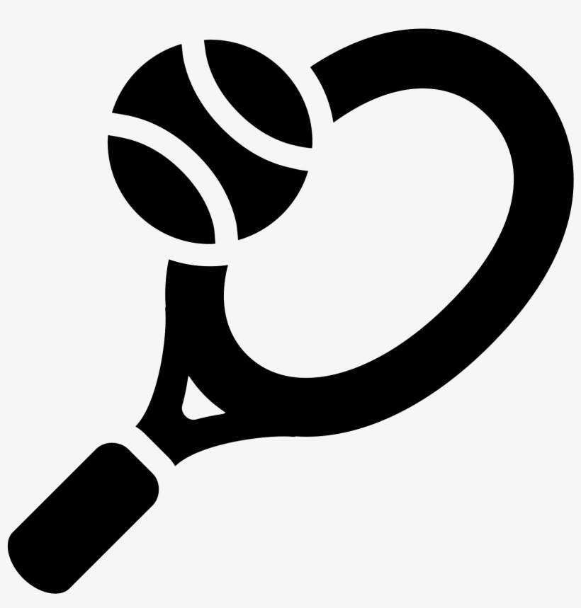 Tennis Racquet Filled Icon - Free Transparent PNG Download - PNGkey