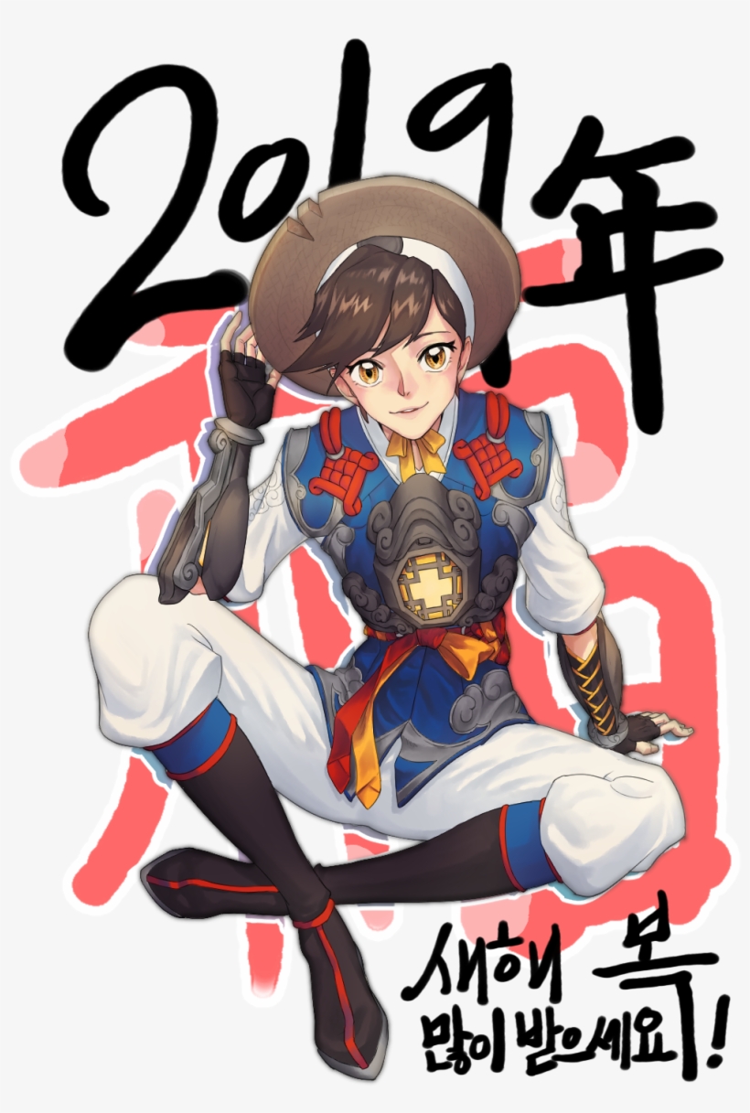 Anime, Pixiv Id 28178000, Overwatch, Tracer, Fanart - Poster - Free ...