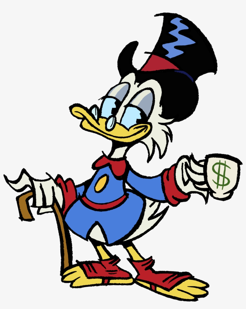 Mickey Mouse Shorts Scrooge Mcduck - Free Transparent PNG Download - PNGkey