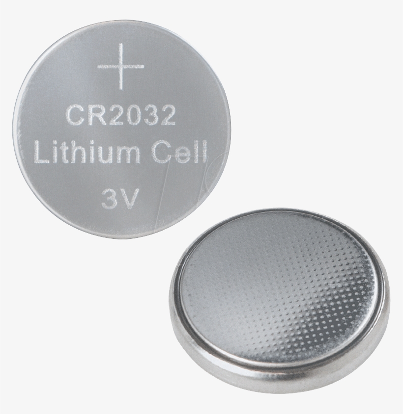 Lithium Button Cell, 3 V, - Electric Battery - Free Transparent PNG ...