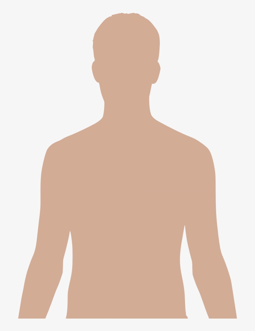 File - Man Shadow - Upper - Human Upper Body Png - Free Transparent PNG ...