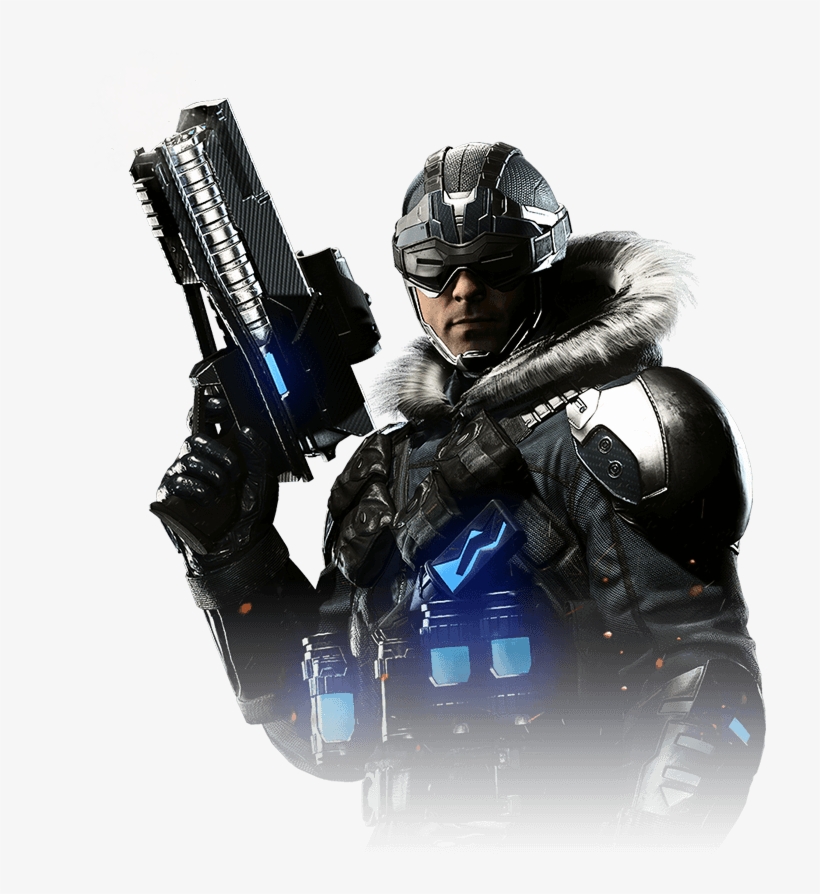 Injustice 2 Captain Cold Gun - Free Transparent PNG Download - PNGkey