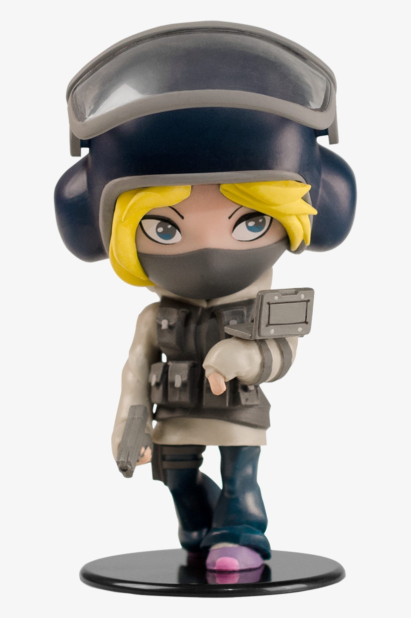 Monika Iq Weiss Rainbow Six Figurine - Rainbow Six Siege Iq Chibi ...