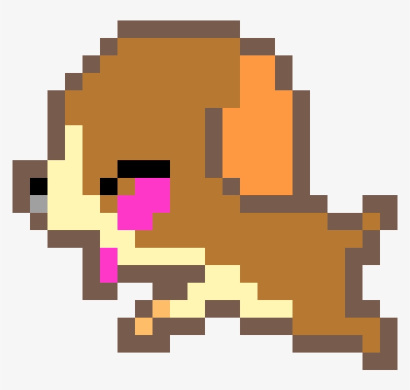 Cute Puppy - Pixeles De Animales Tiernos - Free Transparent PNG ...