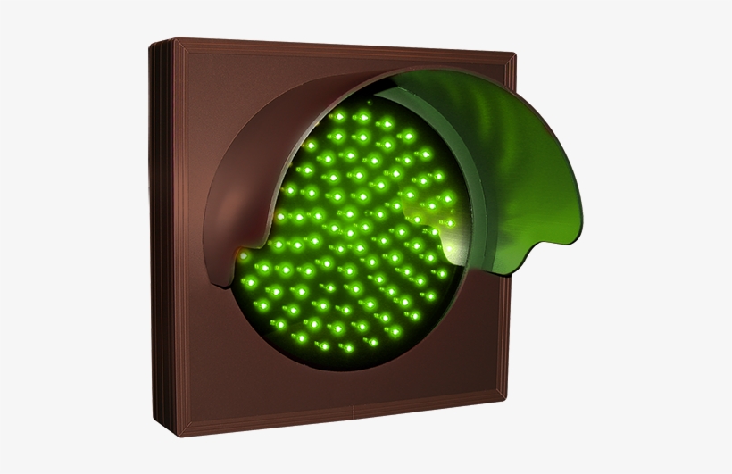 Single Green Indicator Dot With Hood And Flashing - Led Direct-view ...