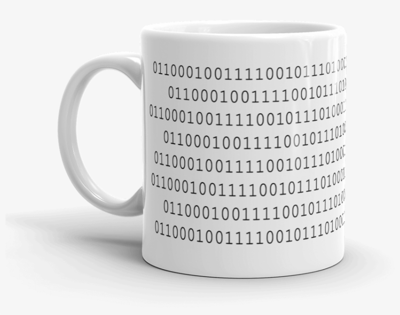 Binary Code Mug - Coffee Cup - Free Transparent PNG Download - PNGkey