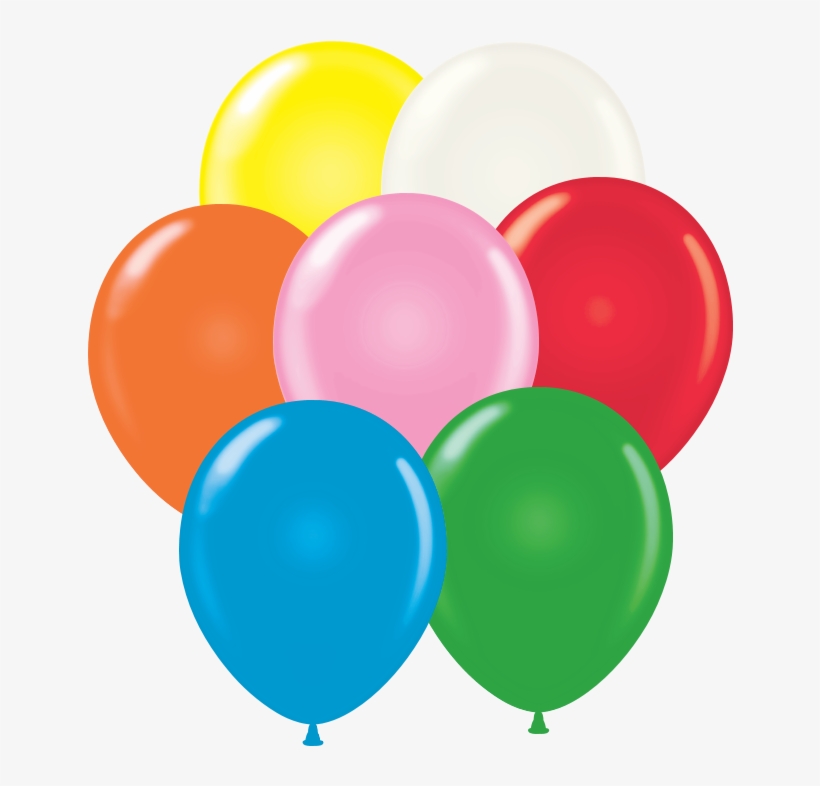 Standard Assortment - Small Balloons - Free Transparent PNG Download ...