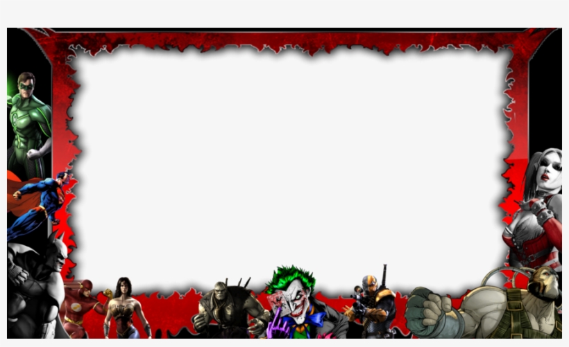 Comic Stream Overlay Clipart Batman Harley Quinn Joker - Twitch.tv ...
