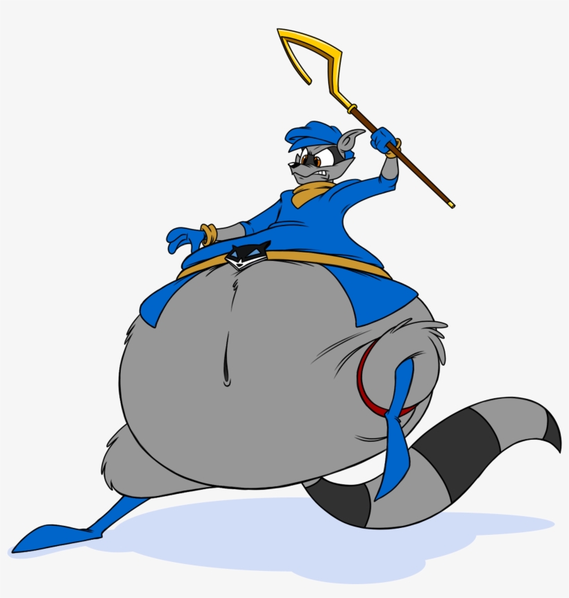 Fat Sly Cooper - Cartoon - Free Transparent PNG Download - PNGkey