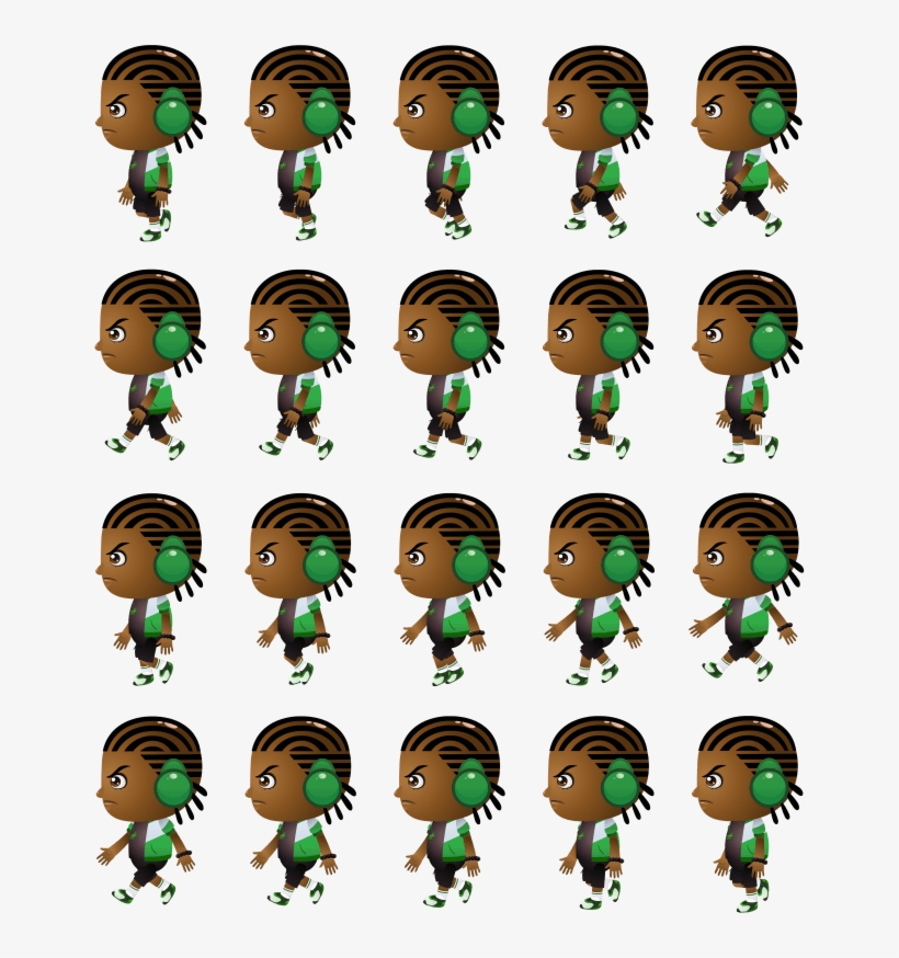 Create 2d Sprite Sheet For You - 2d Sprite Sheet - Free Transparent PNG ...