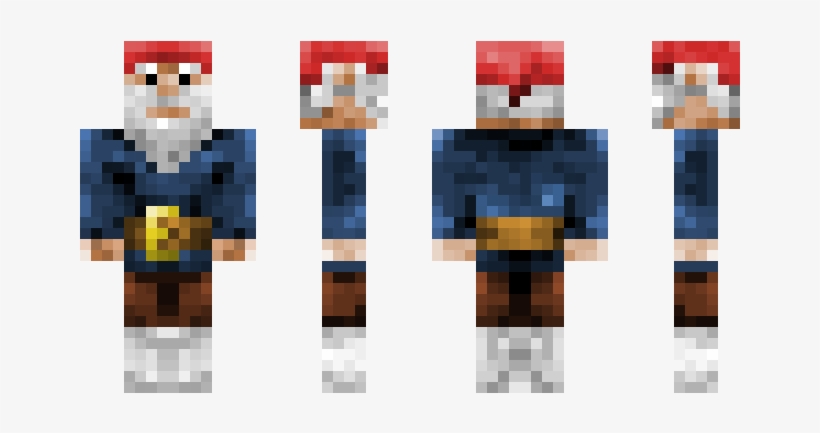 Minecraft Gnome Skin - Free Transparent PNG Download - PNGkey