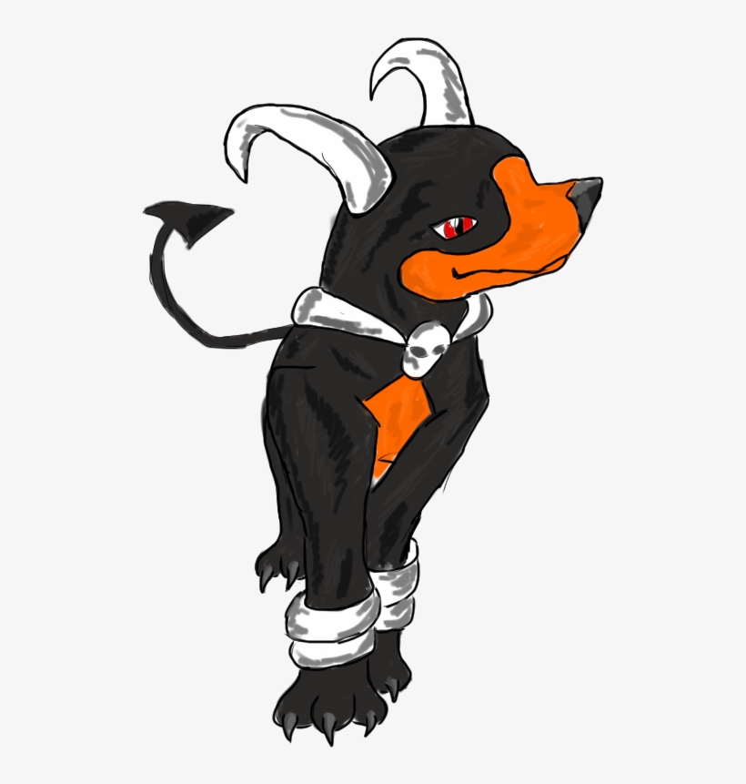 Houndoom - Illustration - Free Transparent PNG Download - PNGkey