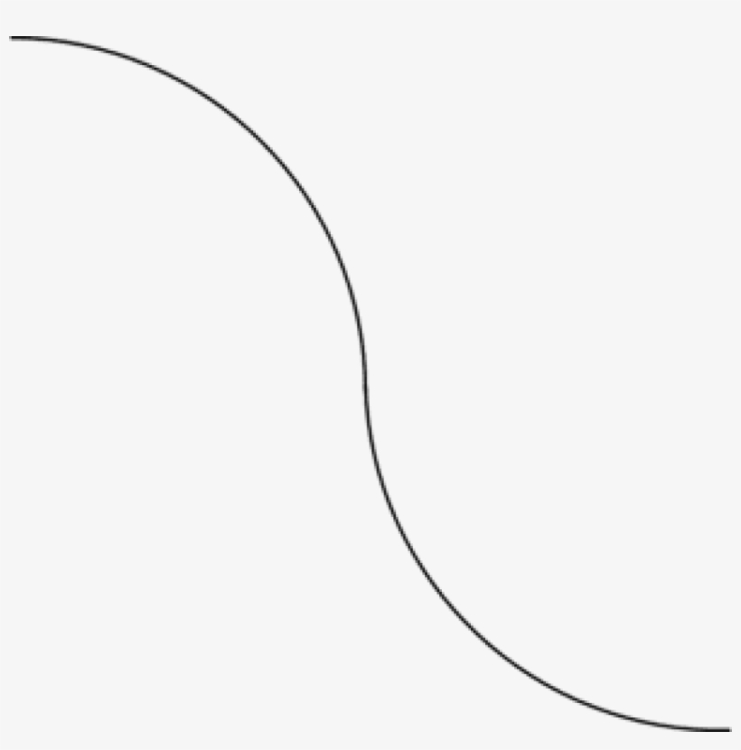 Free Png Download Curved Line Design Png Png Images - Thin Curve Line ...