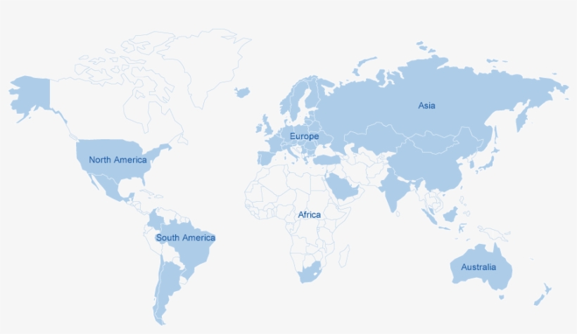 Choose Your Country - Basic World Map - Free Transparent PNG Download ...