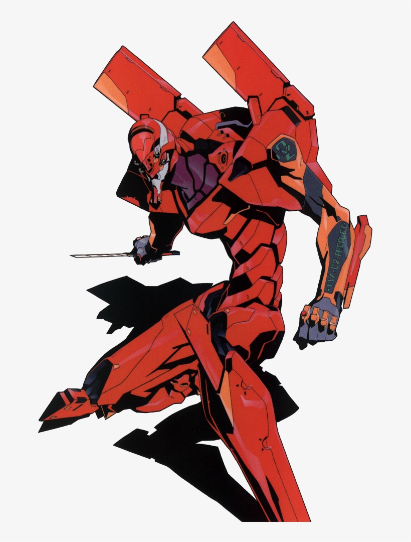 Neon Genesis Evangelion - Eva 02 - Free Transparent PNG Download - PNGkey