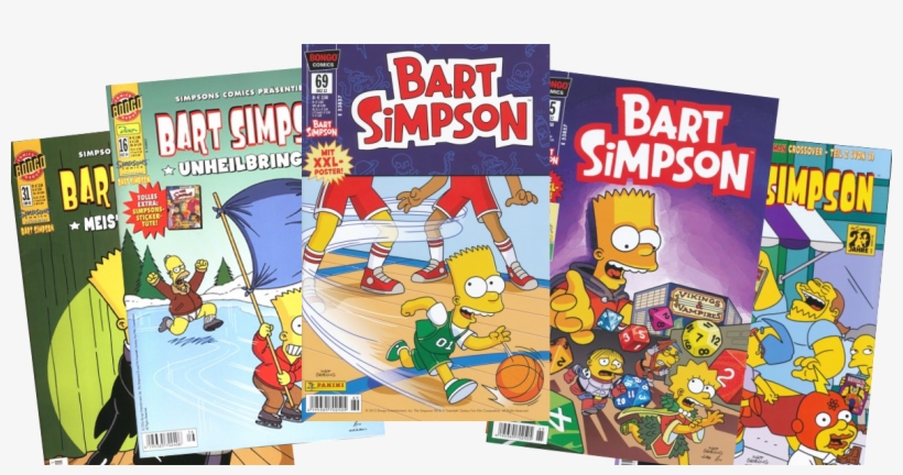 Bart Simpson Comics German Logo - Simpsons Comics Presents Bart Simpson ...