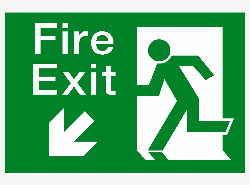 Exit Arrow Label Transparent - Free Transparent PNG Download - PNGkey