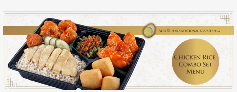 Chicken Rice Combo Sets - Bento - Free Transparent PNG Download - PNGkey