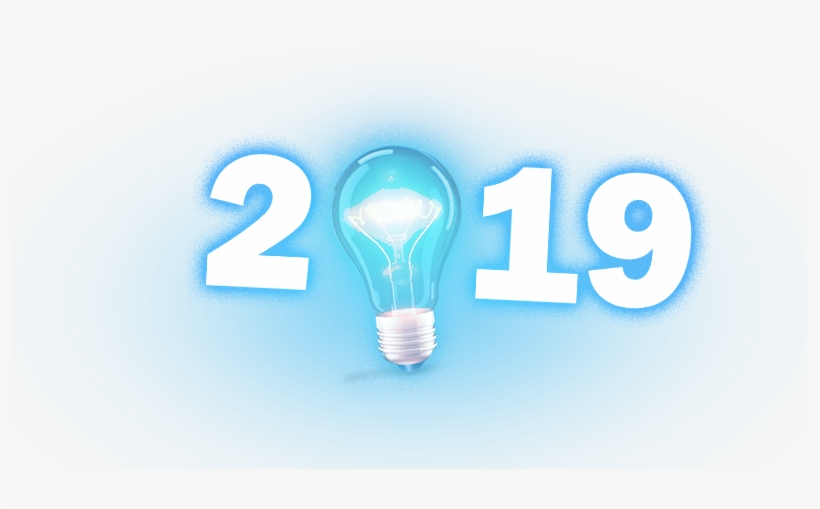 Happy New Year Hd Background - Incandescent Light Bulb - Free ...