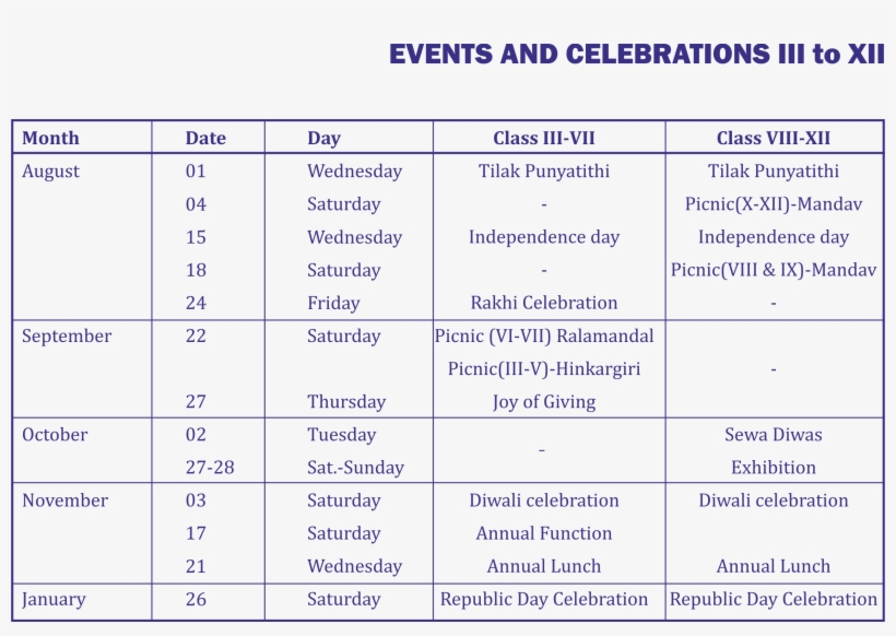 Annual Calender - Number - Free Transparent PNG Download - PNGkey