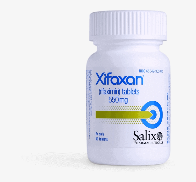 Photograph Of Xifaxan Bottle - Salix Pharmaceuticals - Free Transparent ...