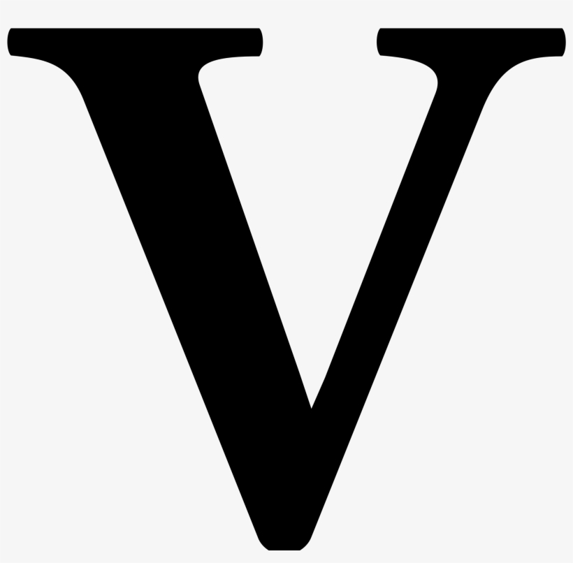 Png V Jpg - Letter V Times New Roman - Free Transparent PNG Download ...