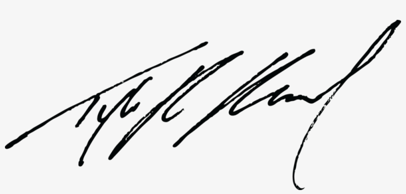 Donald Trump Signature Png - Free Transparent PNG Download - PNGkey