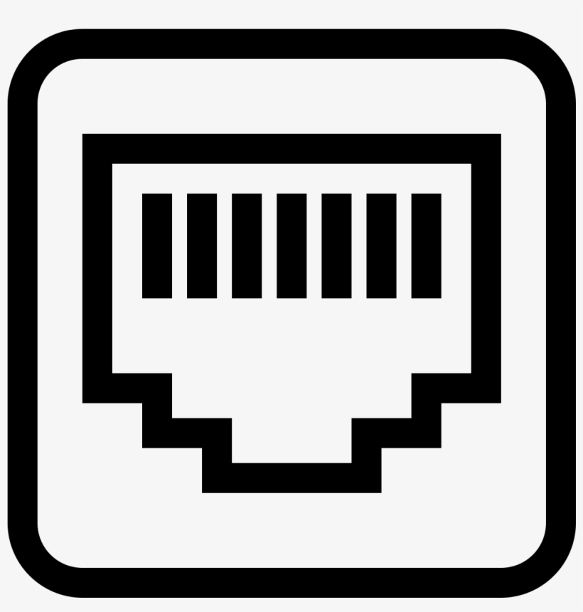Ethernet On Icon - Rj45 Icon - Free Transparent PNG Download - PNGkey