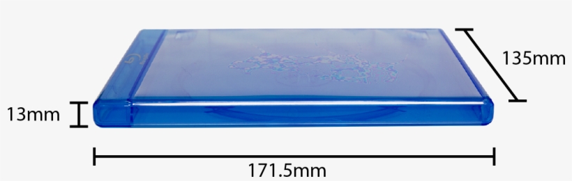 Blu-ray Case - Electric Blue - Free Transparent PNG Download - PNGkey