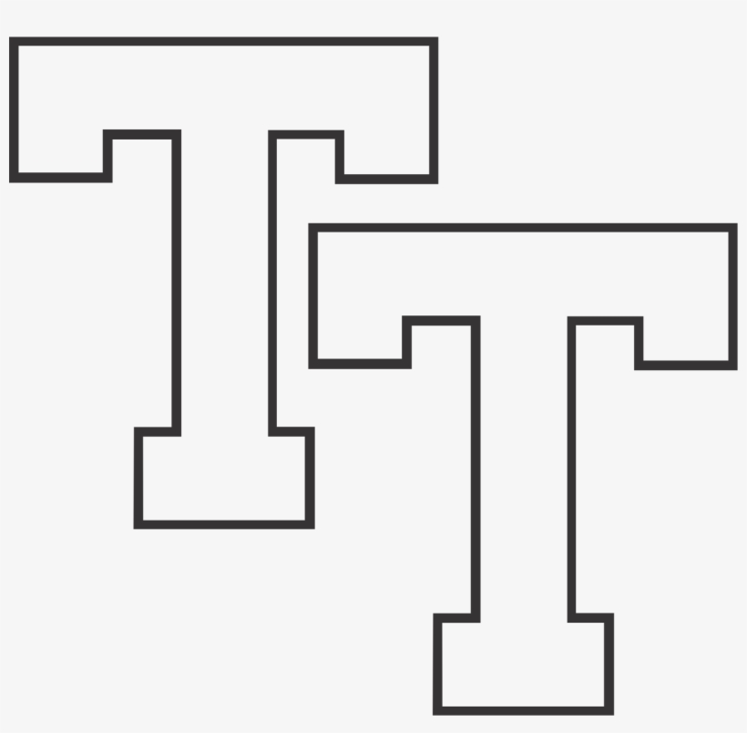 Double Outline Block Letter - Free Transparent PNG Download - PNGkey