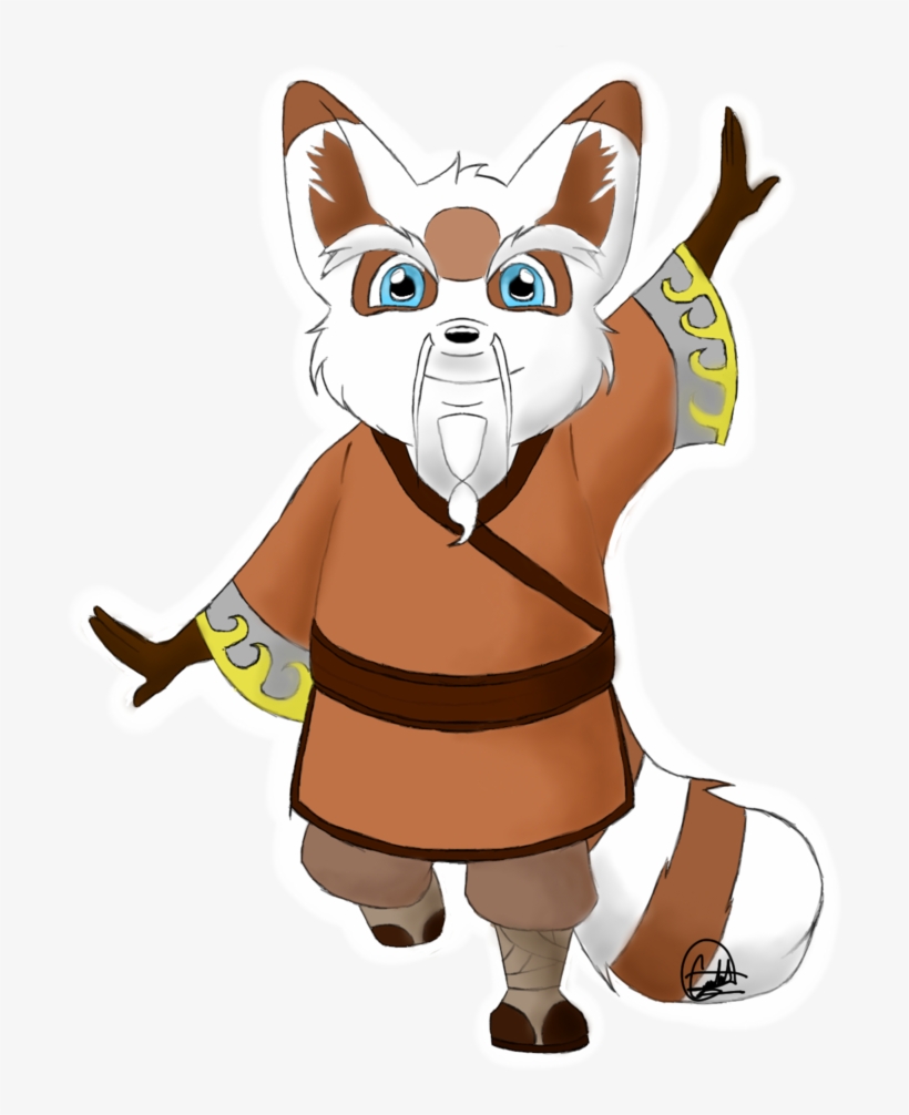 Kung Fu Panda Clipart Standing - Master Shifu Clipart - Free ...