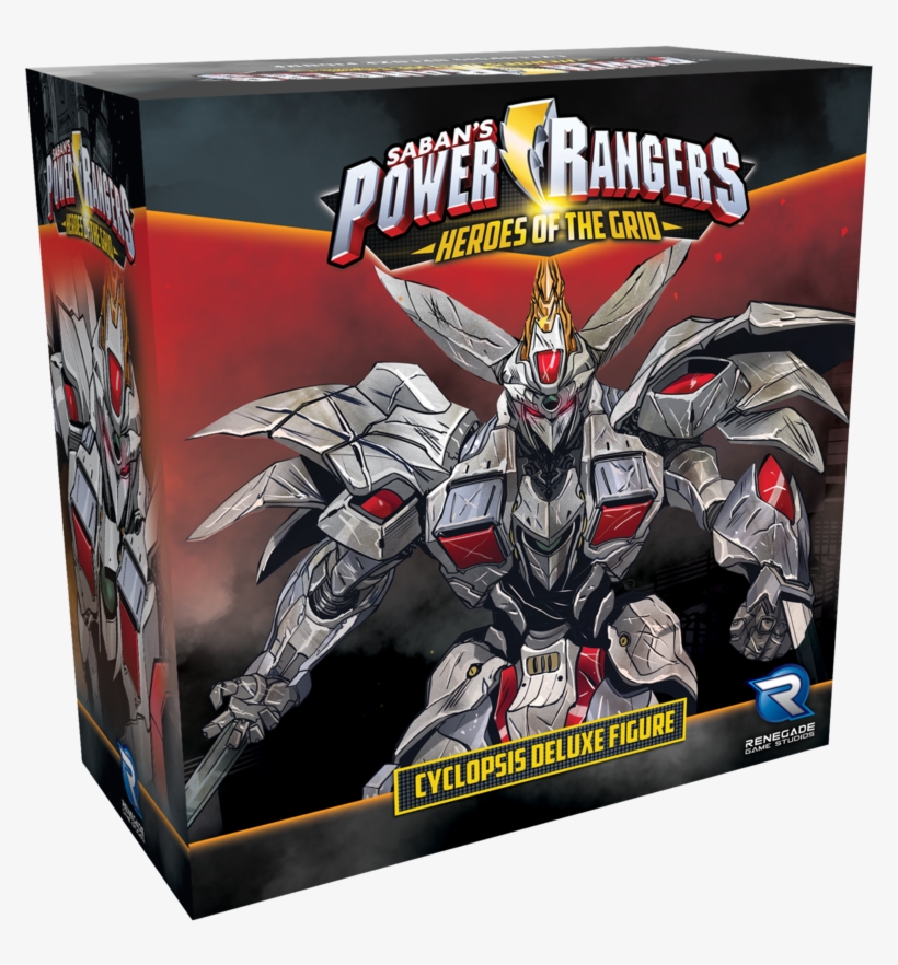 Cyclopsis Box 3d Rgb - Power Rangers - Free Transparent PNG Download ...