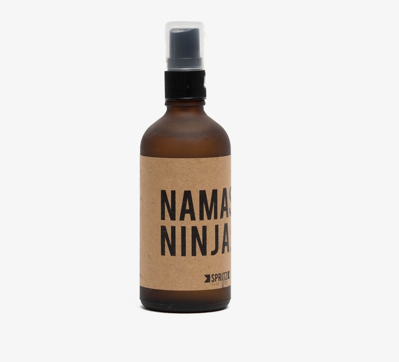 Namaste Ninja Spritz - Glass Bottle - Free Transparent PNG Download ...