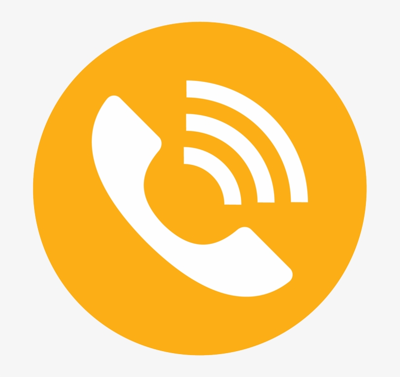 Phone Icon - Phone Icon Png Yellow - Free Transparent PNG Download - PNGkey