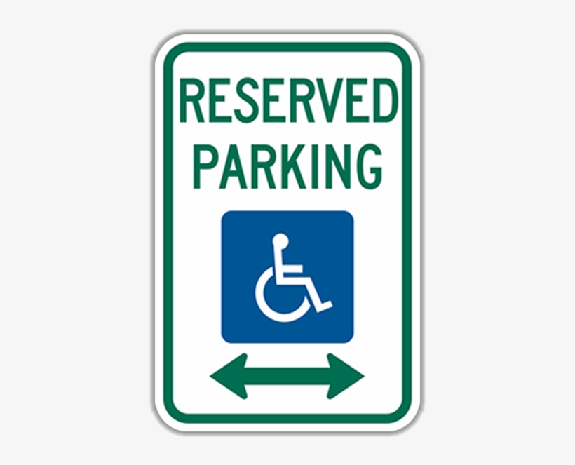 Larger Photo - Handicap Parking Sign - Free Transparent PNG Download ...