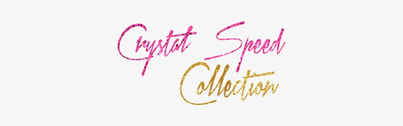 Crystal Speed - Calligraphy - Free Transparent PNG Download - PNGkey