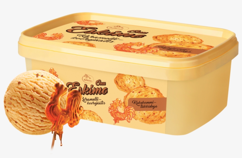 Onu Eskimo Caramel Dairy Ice Cream With Pieces Of Sugar - Baked Goods ...