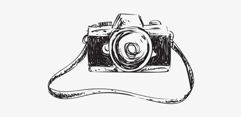 Camera Photography Camerasticker Draw Drawing Sketch - Camera Sketch ...