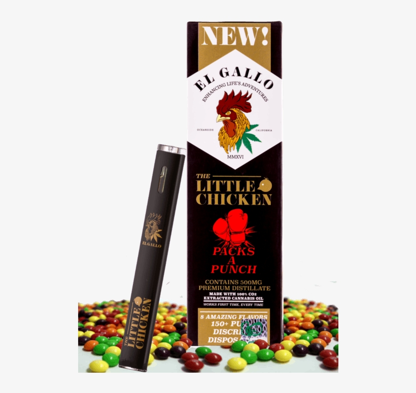Little Chicken Disposable 500mg - El Gallo Little Chicken Vape Thc ...