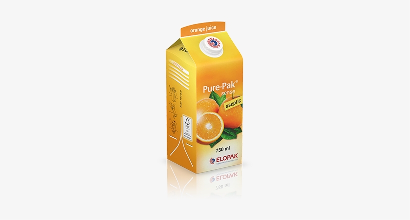 Pure-pak Sense Orange - Paksense - Free Transparent PNG Download - PNGkey