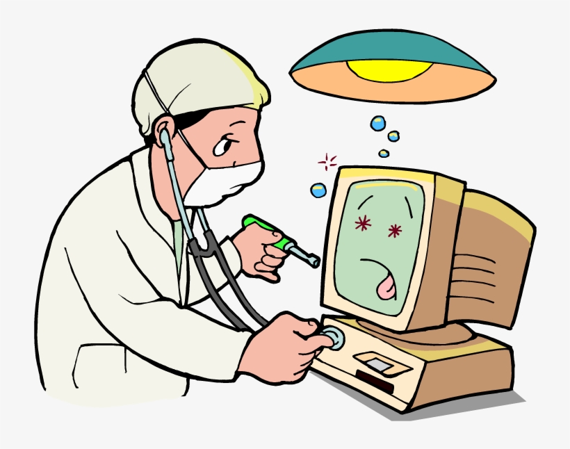 Black And White Stock Sick Computer - Computer Engineer Gifs - Free ...