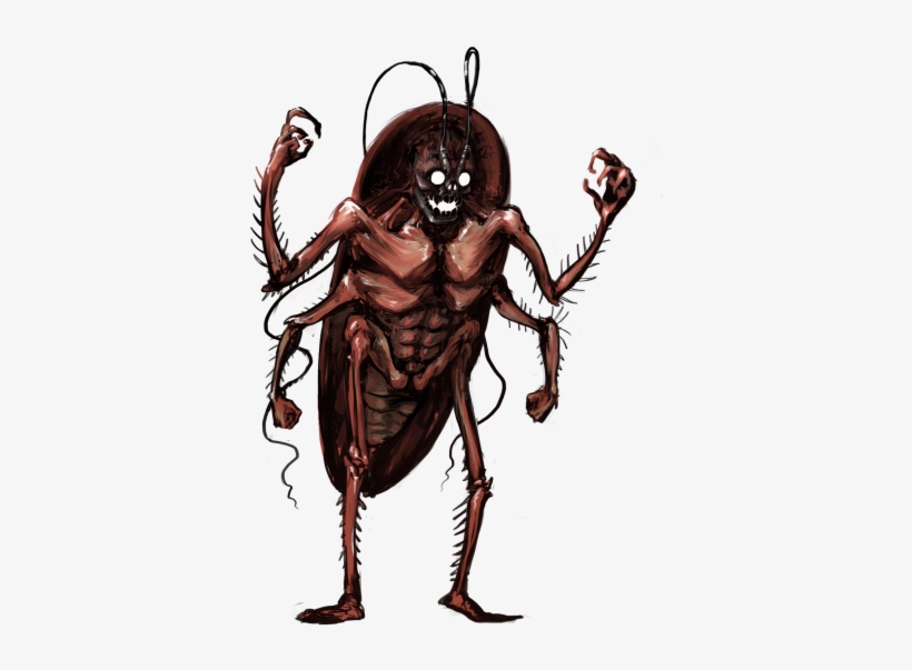Look At This Roach Person - Cockroach Humanoid - Free Transparent PNG ...