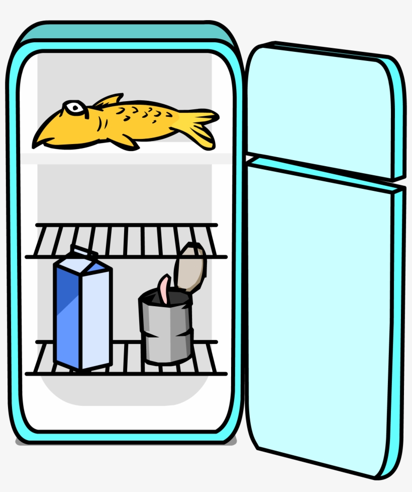 Fridge Sprite 002 - Club Penguin Fridge - Free Transparent PNG Download ...