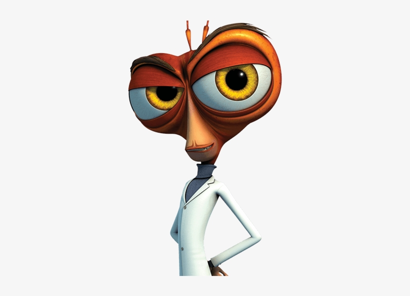 Dr - Cockroach - Monstruos Vs Aliens Personajes - Free Transparent PNG ...