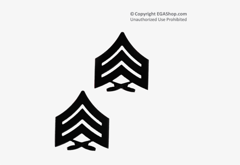 Black Sgt Chevron Usmc - Free Transparent PNG Download - PNGkey