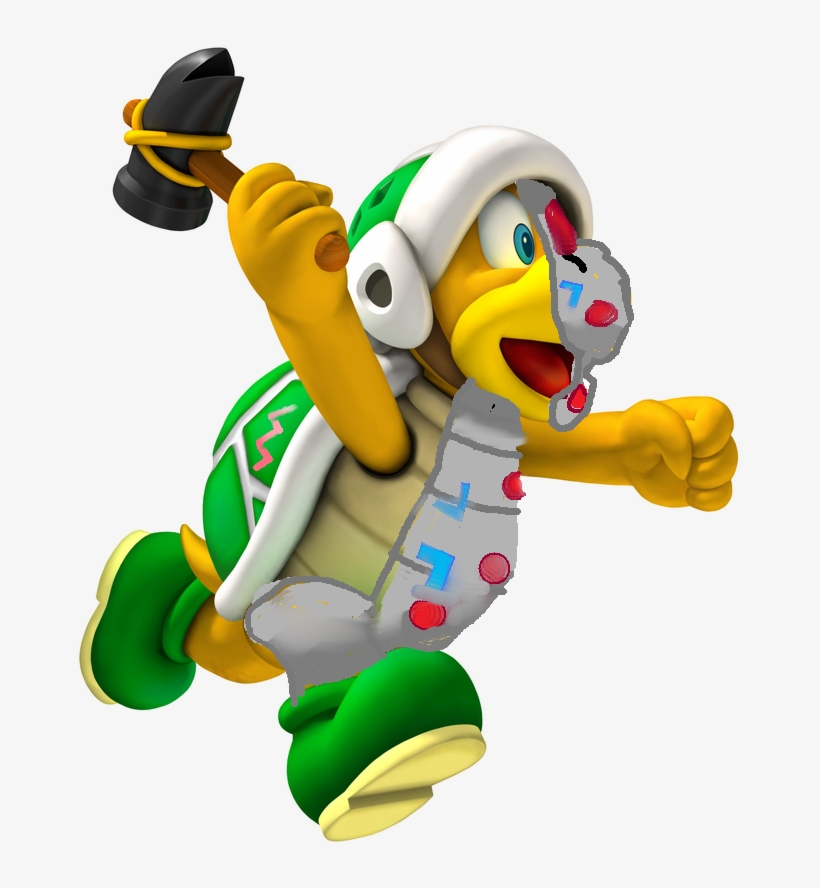 Cyborg Clipart Super Friends - Super Mario Cyborg Bro - Free ...